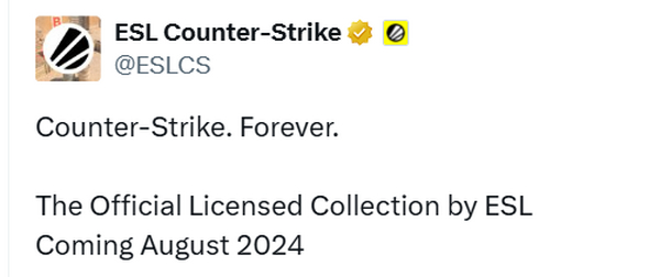 CS 25周年纪念服装即将发售_特玩网