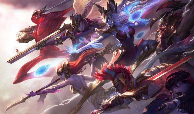 LOL SKT冠军皮肤原画公布 Kkoma教练守卫加入_特玩网