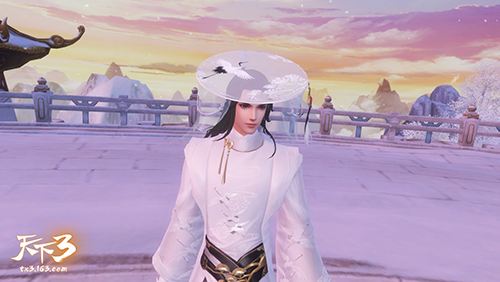 鹤语鸣鸢《天下3》绝版时装仙气降临_特玩网