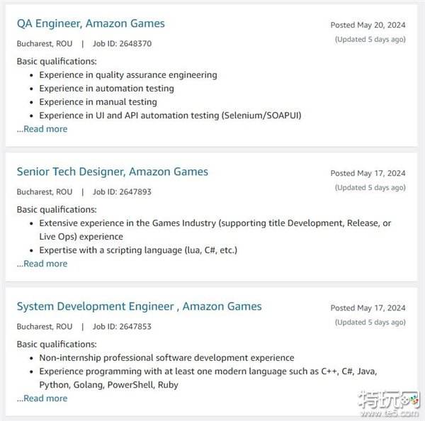 《古墓丽影》3A新作希望能少点政治正确 亚马逊正在招聘开发者_特玩网